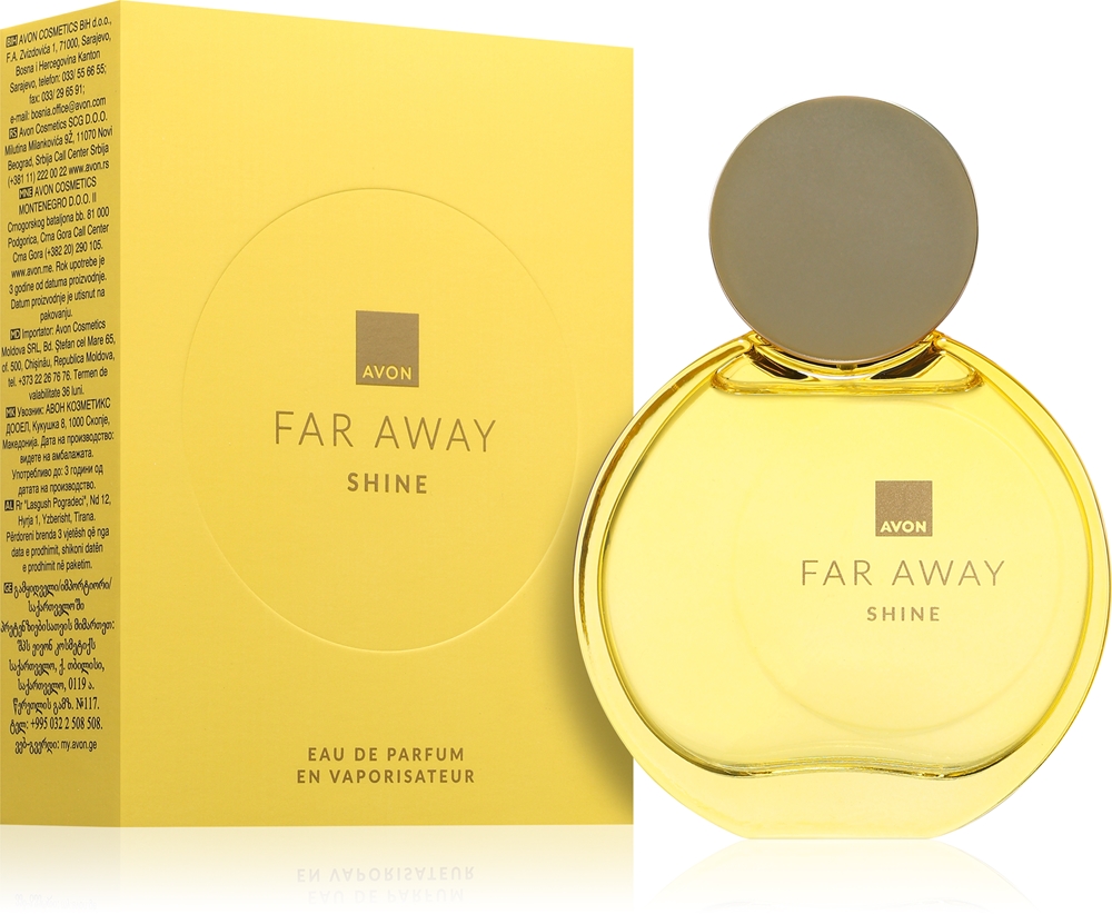 Avon Far Away Shine woda perfumowana dla kobiet | notino.pl