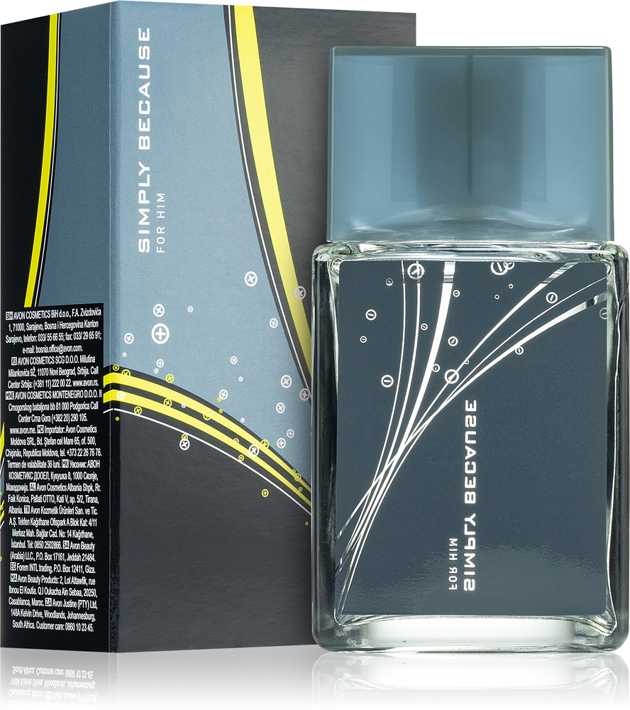 Avon Simply Because Tualetes ūdens (EDT) vīriešiem | notino.lv