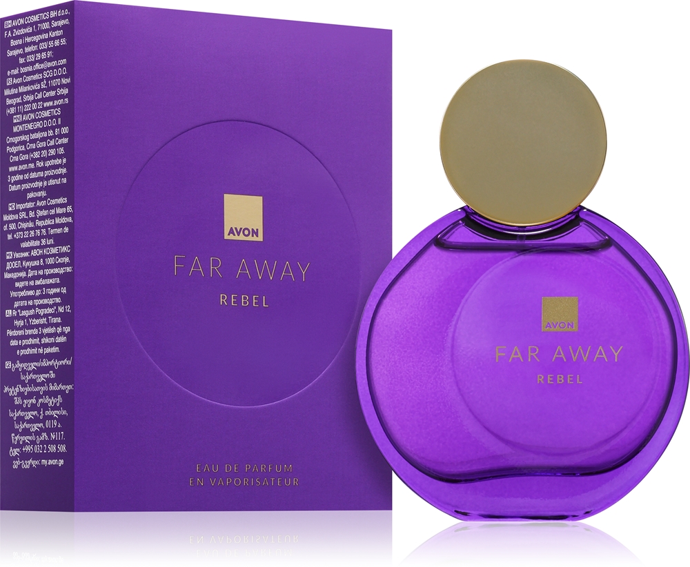 Avon Far Away Rebel | Livrare rapida! | Notino.ro