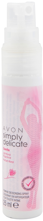 Avon Simply Delicate deodorant ve spreji na intimní hygienu | notino.cz
