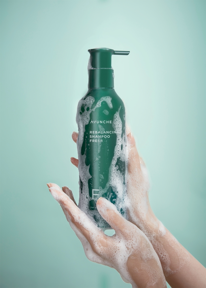 AYUNCHE Rebalancing Shampoo Fresh Shampoo gegen Haarausfall und ...