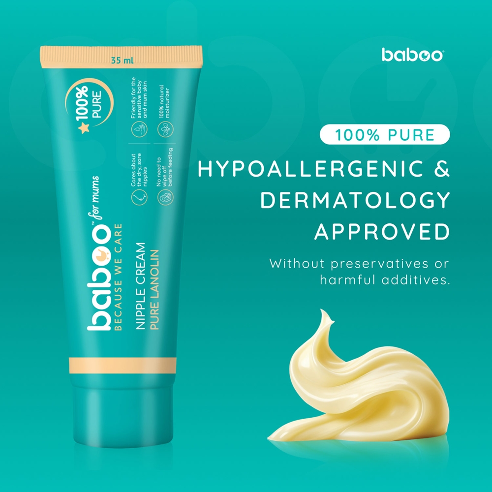 Baboo Nipple Cream Pure Lanolin lanolin ointment | notino.co.uk