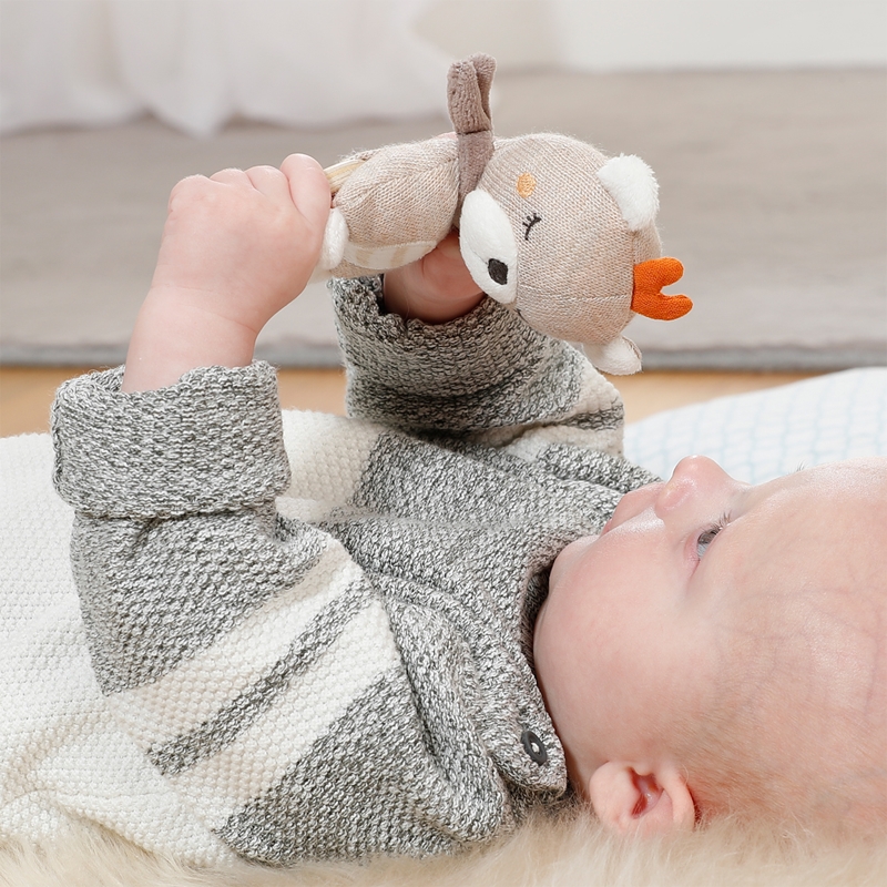 BABY FEHN fehnNATUR Wooden Grabber Teddy rattle | notino.co.uk
