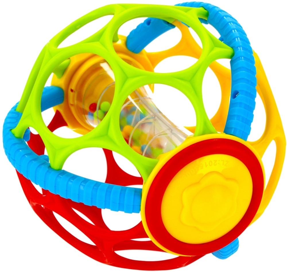Bam-Bam Rattle Silicone Bamboo Puzzle activity toy with rattle | notino.ie