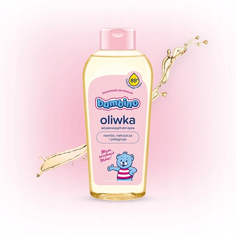 Bambino Baby Olive олио за тяло за деца от раждането им | notino.bg