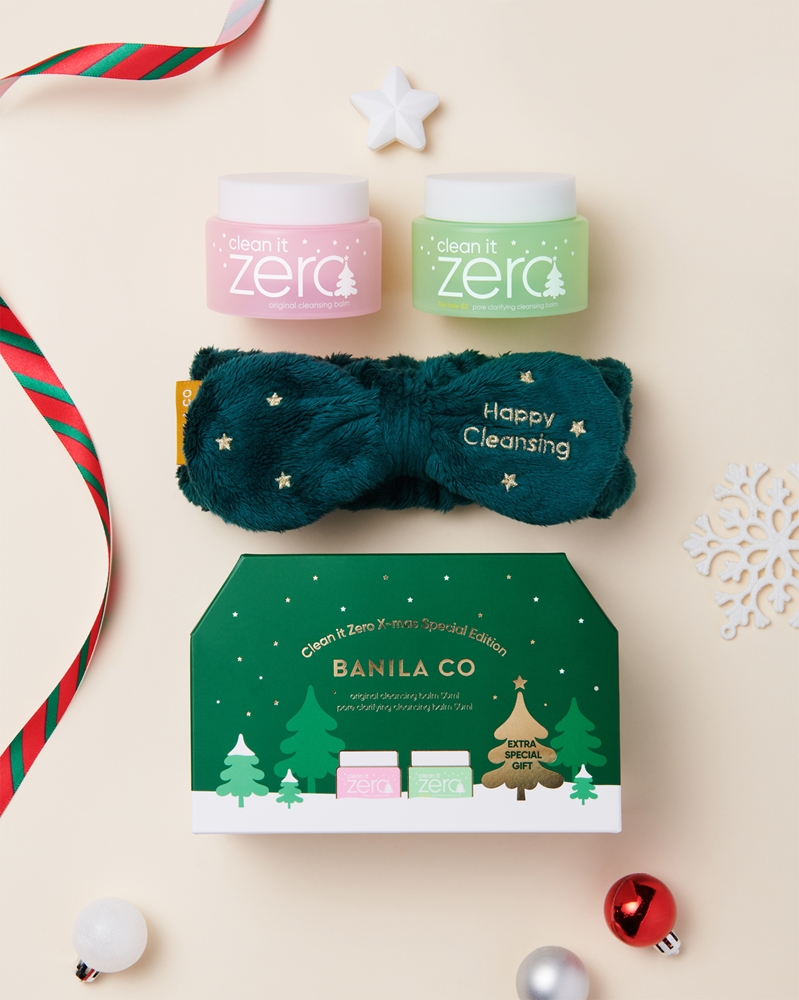 Banila Co. clean it zero X-Mas Special Edition Set set regalo di Natale ...