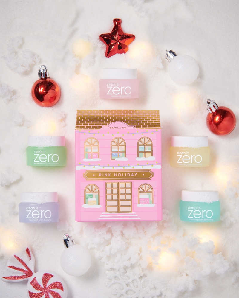 Banila Co. clean it zero Pink Holiday gift set (for perfect skin ...