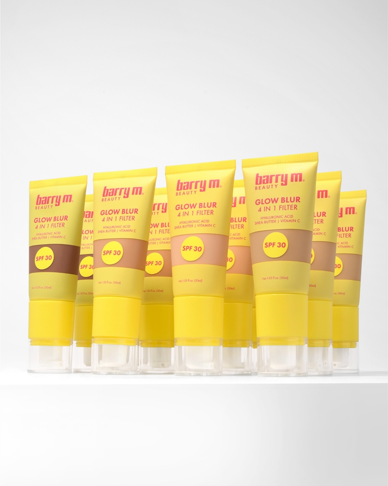Barry M Glow Blur baza rozświetlająca SPF 30