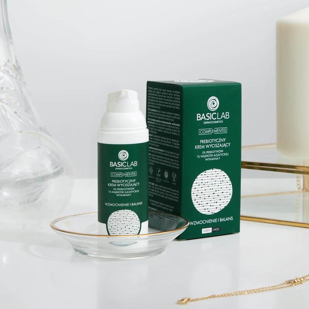 BasicLab Dermocosmetics Complementis успокояващ крем с пребиотици | notino.bg