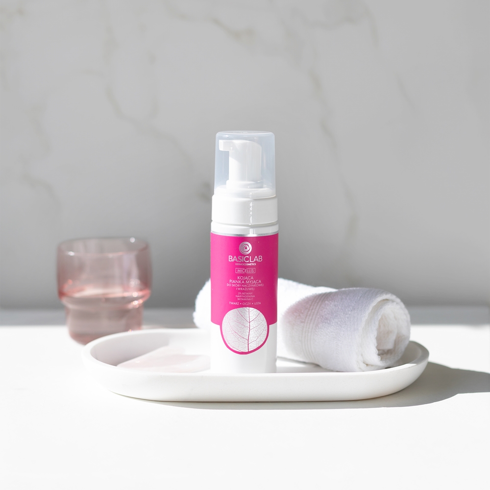 BasicLab Dermocosmetics Micellis Milt rengörande skum För känslig och ...