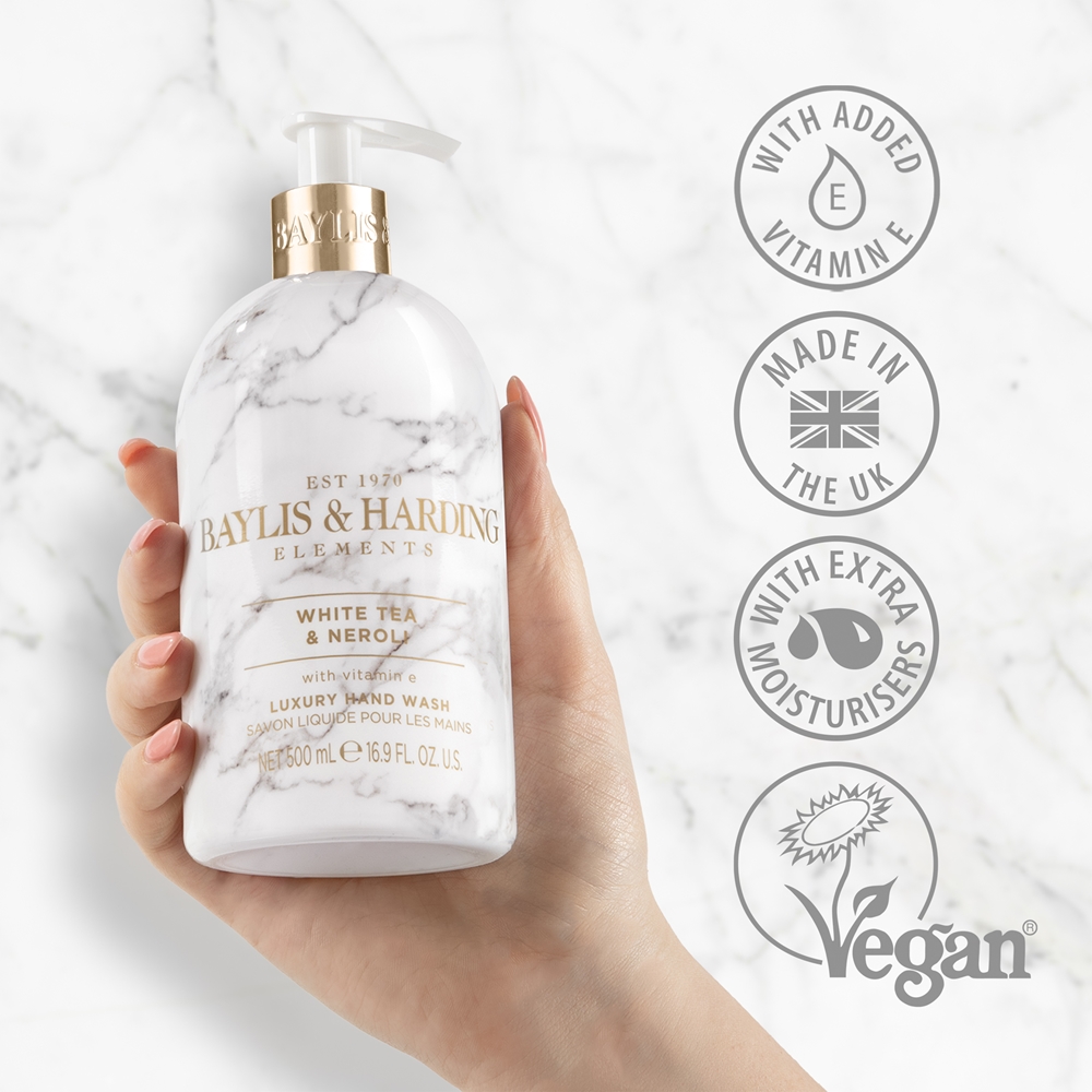 Baylis & Harding Elements White Tea & Neroli Hand Soap | notino.ie