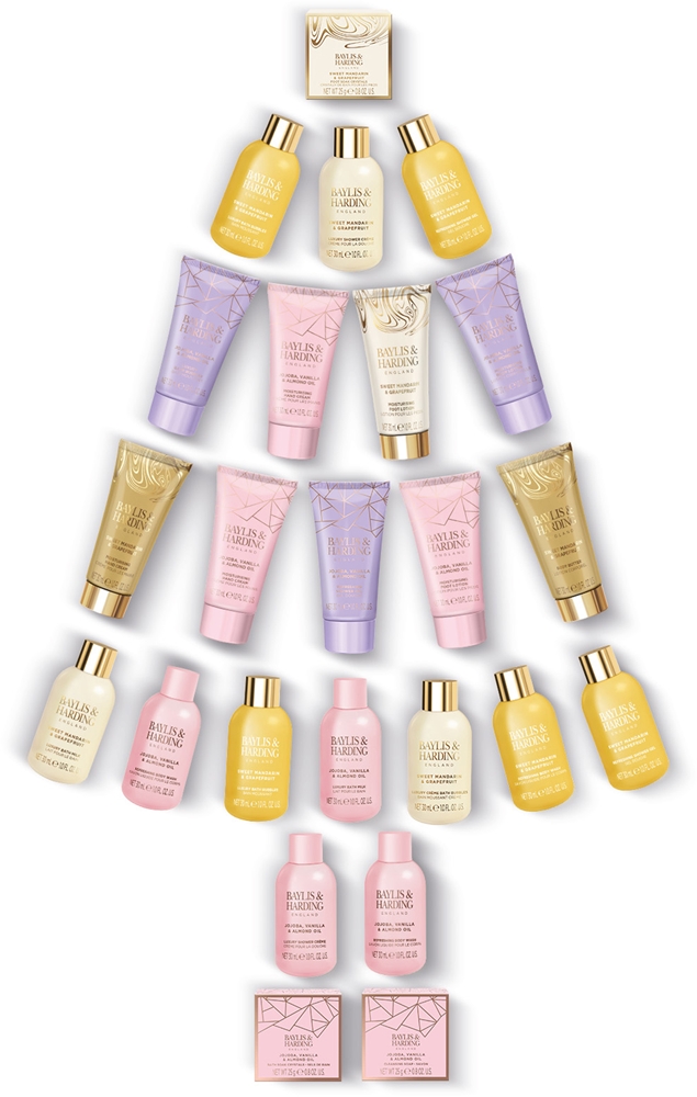 Baylis & Harding 24 Days of Beauty Jojoba & Sweet Mandarin calendrier ...