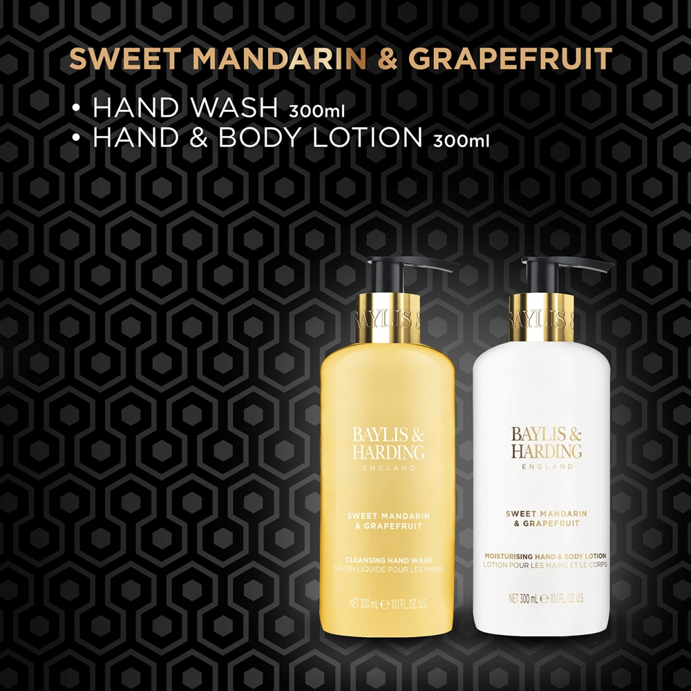 Baylis & Harding Sweet Mandarin & Grapefruit set for hydrated skin | notino.ie