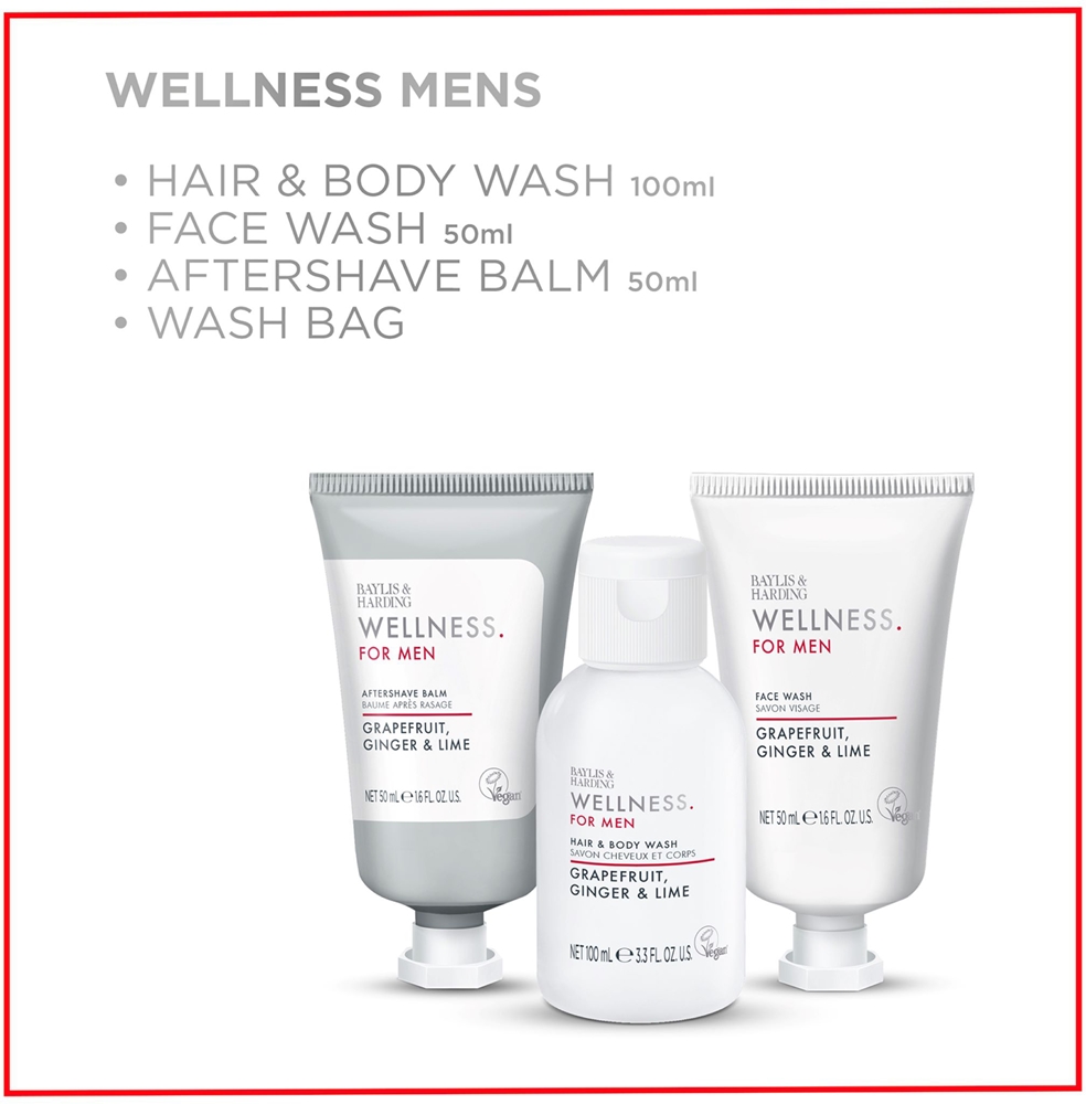Baylis & Harding Wellness. For Men Revive Gavesæt til krop og ansigt ...