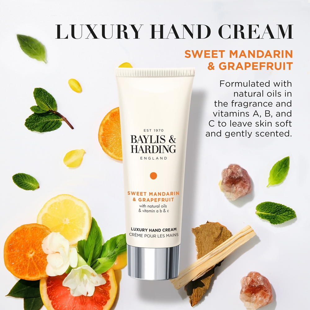Baylis & Harding Sweet Mandarin & Grapefruit crème mains | notino.be