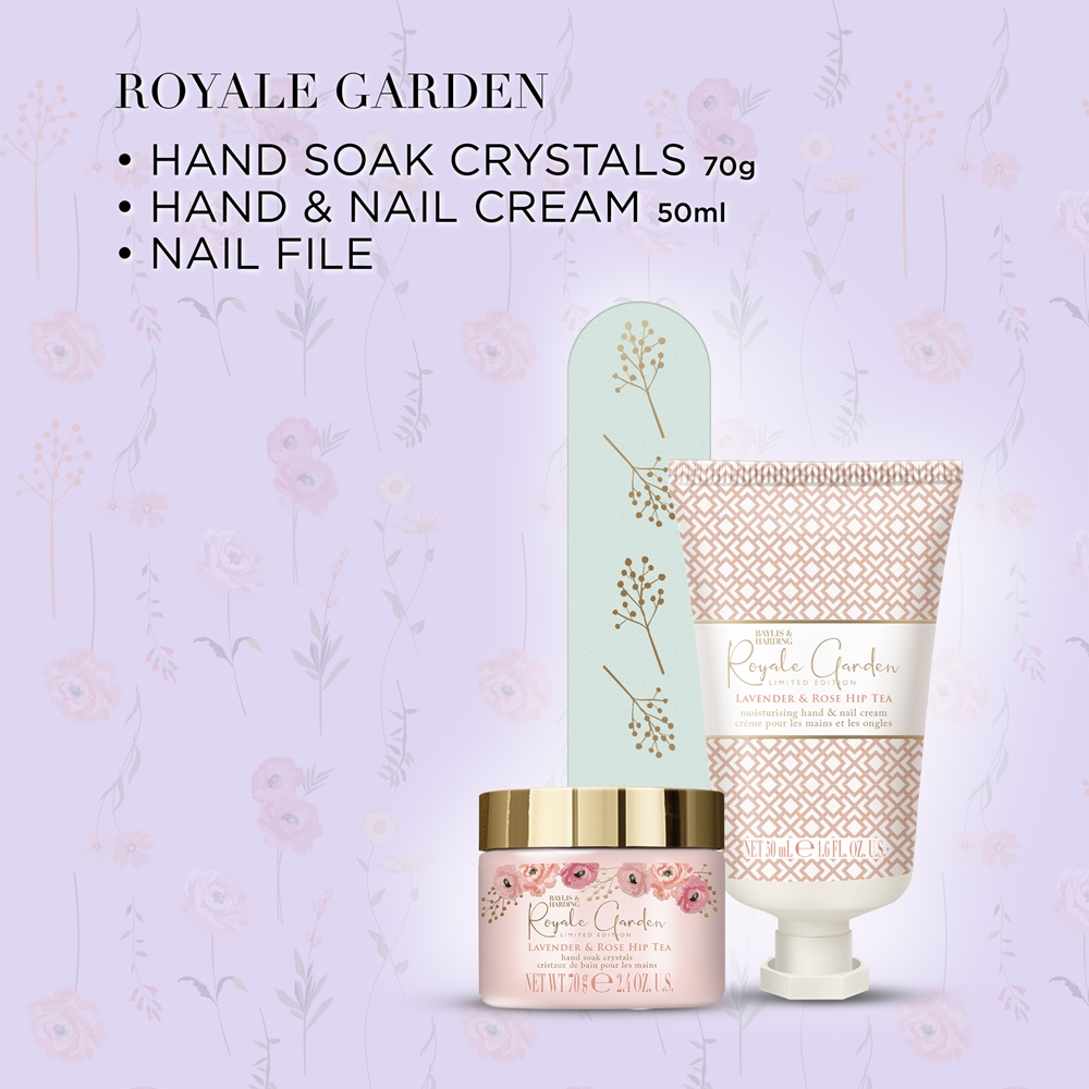 Baylis & Harding Royale Garden Lavender & Rose Hip Tea Gift Set for ...