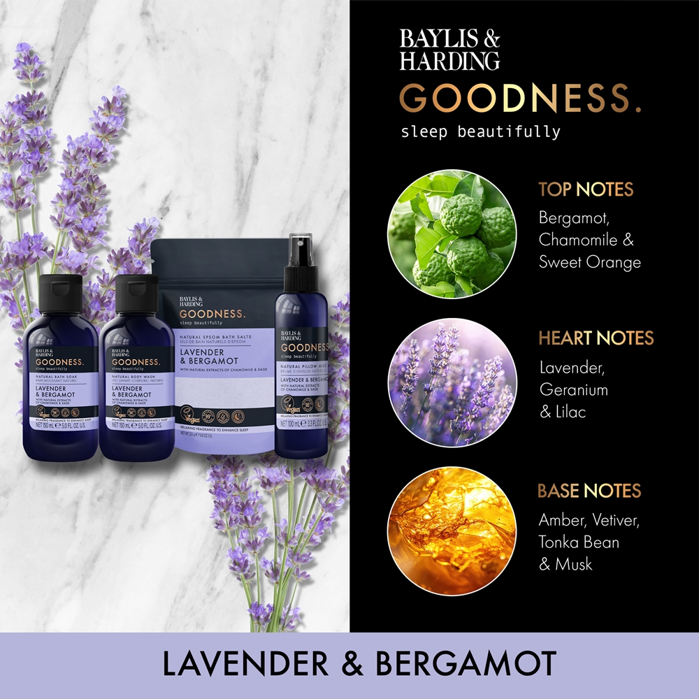 Baylis & Harding Goodness Sleep Beautifully подаръчен комплект за ...