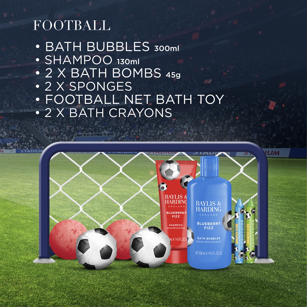 Baylis & Harding Football Kick Off darčeková sada vône Blueberry Fizz ...