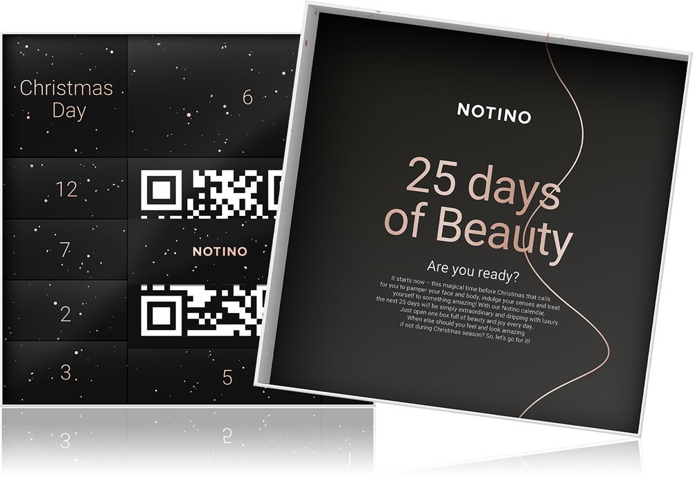 Beauty Advent Calendar Notino 2022 calendrier de l'Avent 25 days of ...