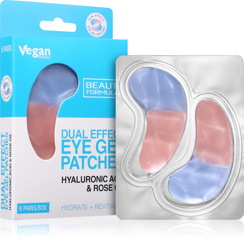 Beauty Formulas Eye Gel Patches firming gel eye pads | notino.co.uk