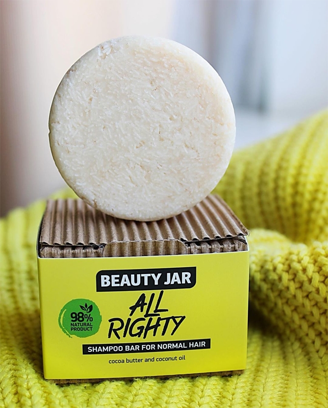 Beauty Jar All Righty champô sólido para cabelo normal | notino.pt