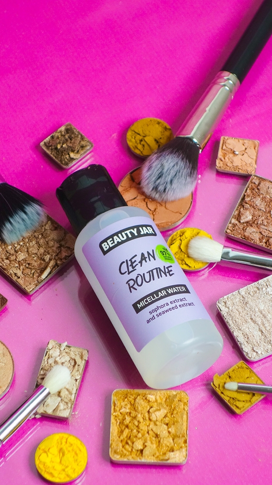 Beauty Jar Clean Routine Cleansing and Makeup-Removing Micellar Water ...