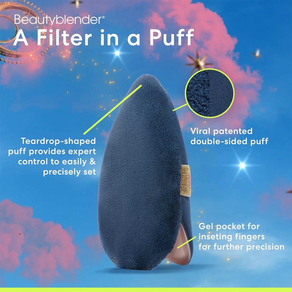 beautyblender® Stardust Blend & Bake Set makeup sponge + cover | notino ...