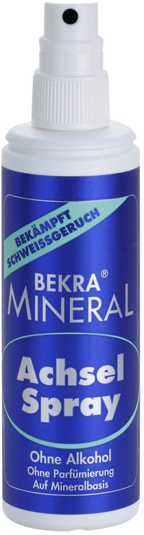 Bekra Mineral Underarm Spray desodorizante mineral em spray com aloe ...