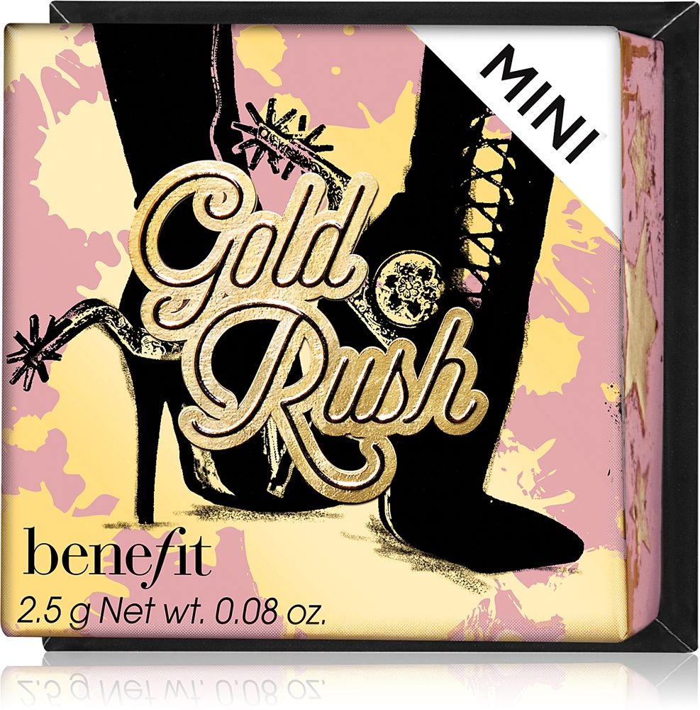 Benefit Gold Rush Mini Рум'яна з ефектом сяйва | notino.ua | Великий ...