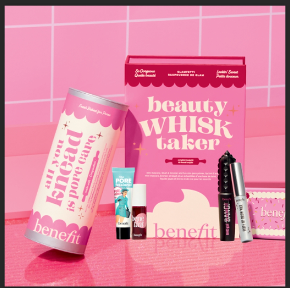 Benefit Beauty Whisk Take Set von dekorativer Kosmetik