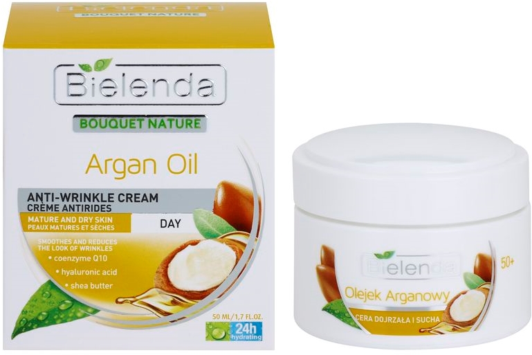 Bielenda Argan Oil Hydrating Day Cream for Mature Skin | notino.dk