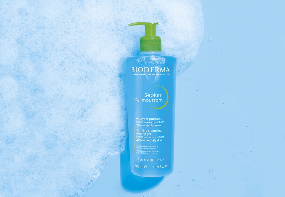 Bioderma Sébium Gel Moussant Cleansing Gel for oily and combination ...