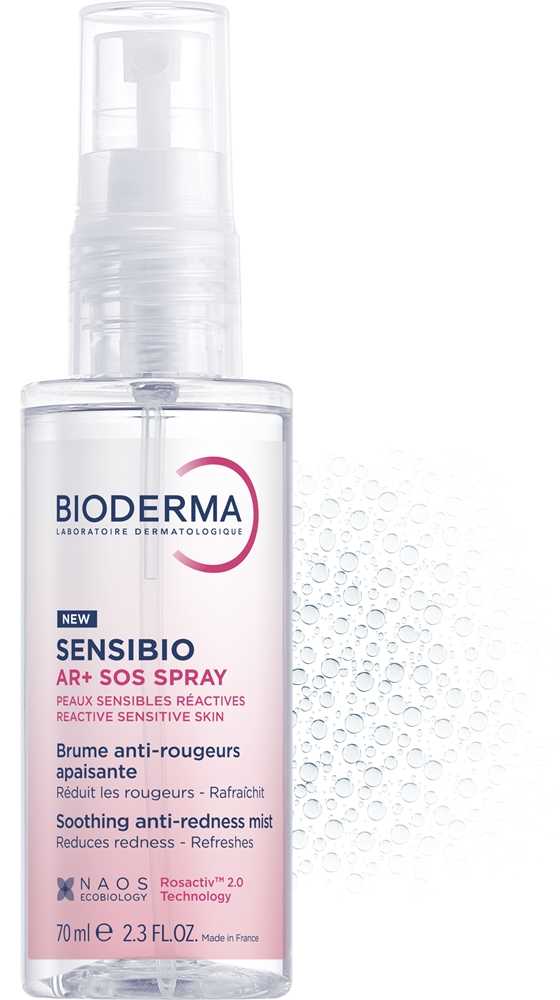 Bioderma Sensibio AR+ SOS Spray beruhigendes Spray gegen Hautrötungen ...