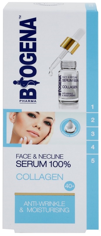 Biogena Face&Neckline Serum 40+ hydratisierendes Antifaltenserum mit ...