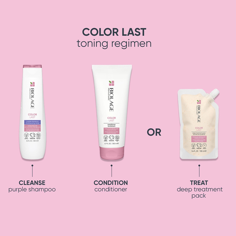 Biolage Essentials ColorLast Šampoon helendatud ja külmadele blondidele ...