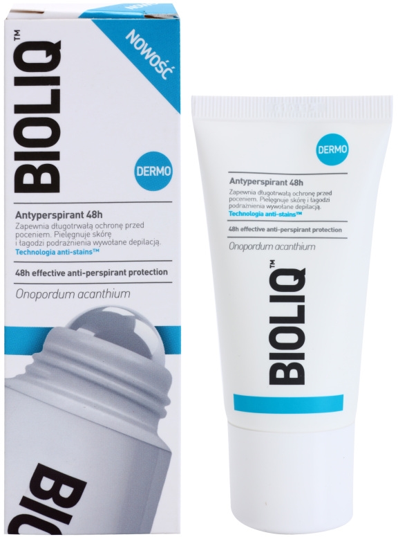 Bioliq Dermo Antiperspirant Roll-On for sensitive and depilated skin ...