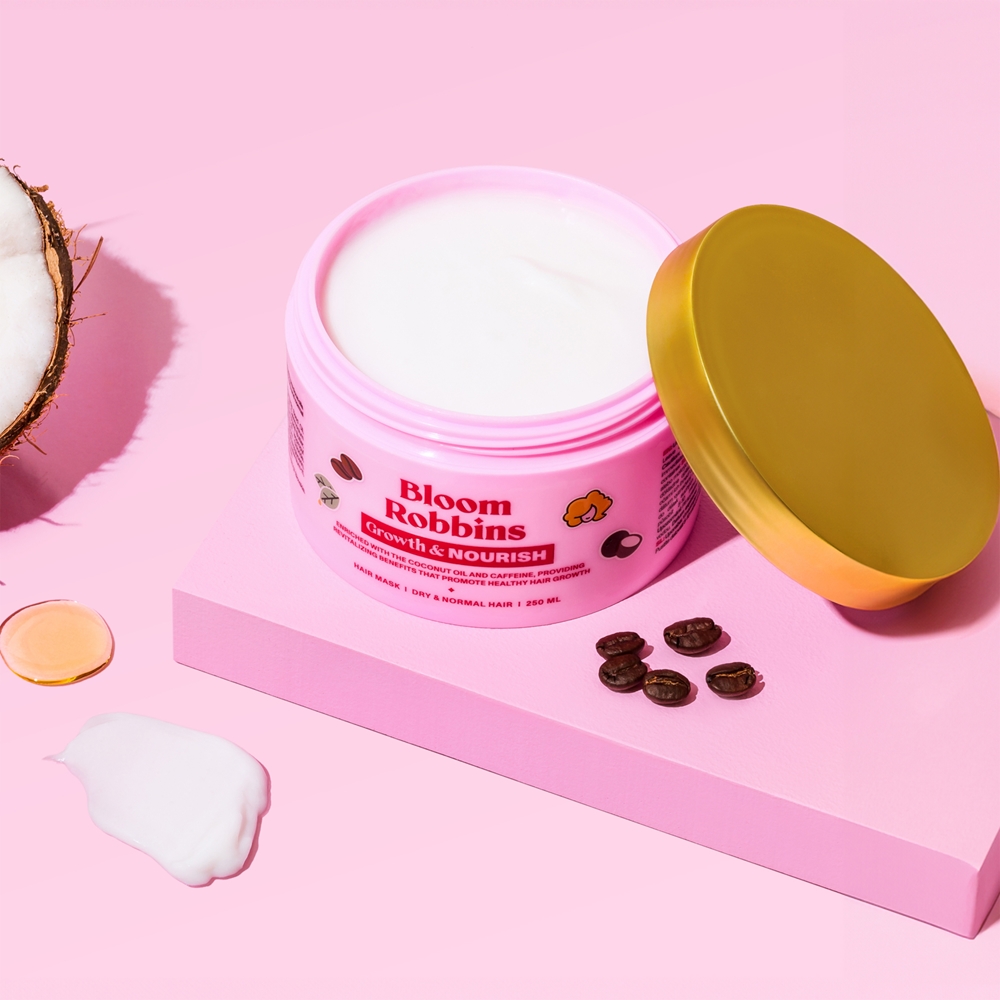 Bloom Robbins Growth & Nourish nourishing hair mask for all hair types ...