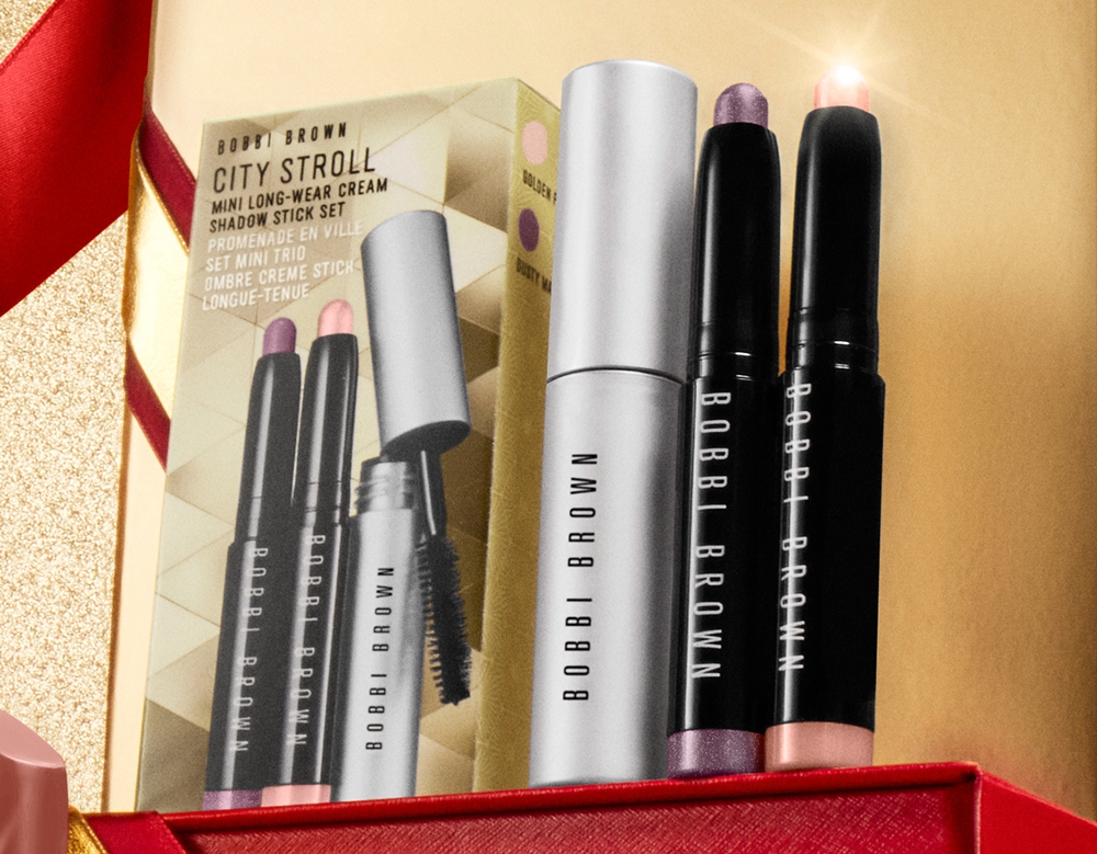 Bobbi Brown Holiday City Stroll Mini Long-Wear Cream Shadow Stick Set ...