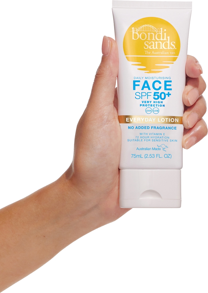 Bondi Sands SPF 50+ Everyday Face Lotion loción bronceadora para el ...