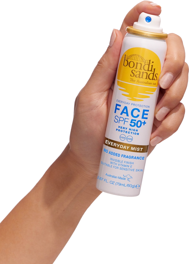 Bondi Sands SPF 50+ Everyday Face Mist protective mist for the face ...