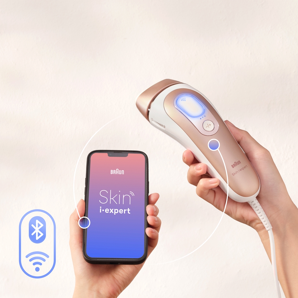 Braun Smart Skin Expert IPL7147 išmanusis IPL plaukų šalinimo ...