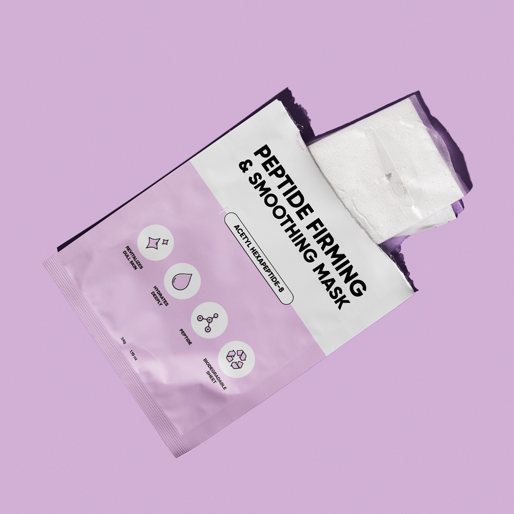 breakout + aid Peptide Firming & Smoothing Mask sheet mask with ...