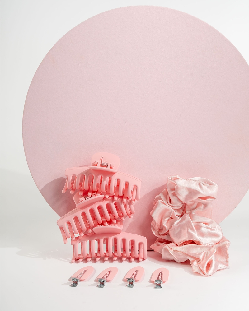 Brushworks Complete Hair Clip & Scrunchie Set set of hair ties and hair ...