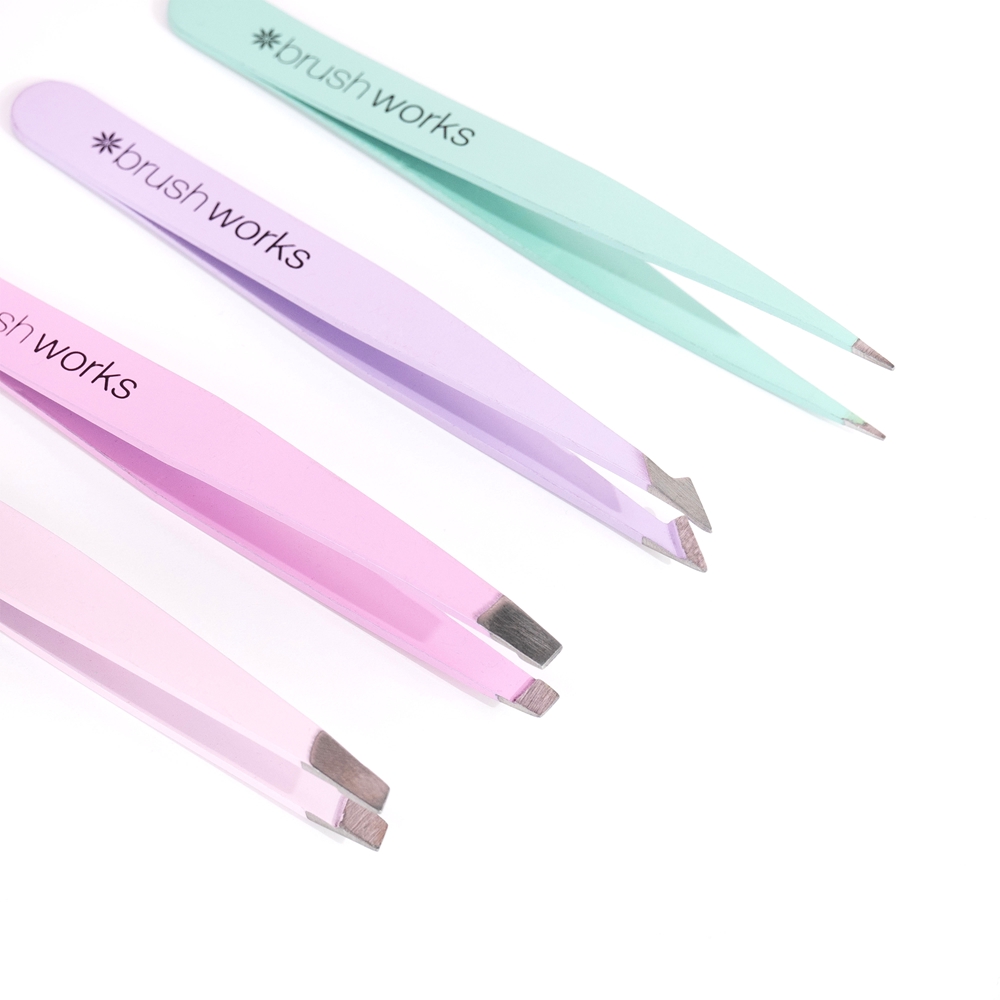 Brushworks Tweezer Set Pastel set of tweezers | notino.ie