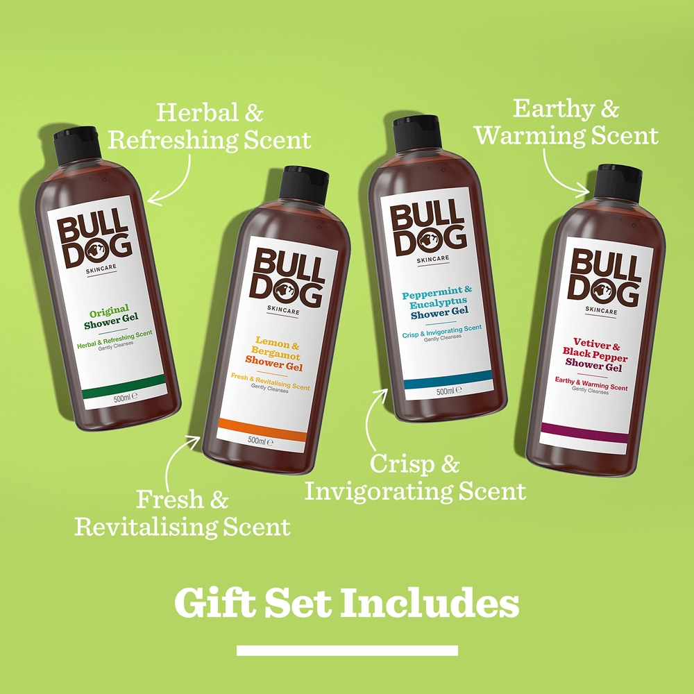 Bulldog Shower Gel Gift Set for men | notino.ie