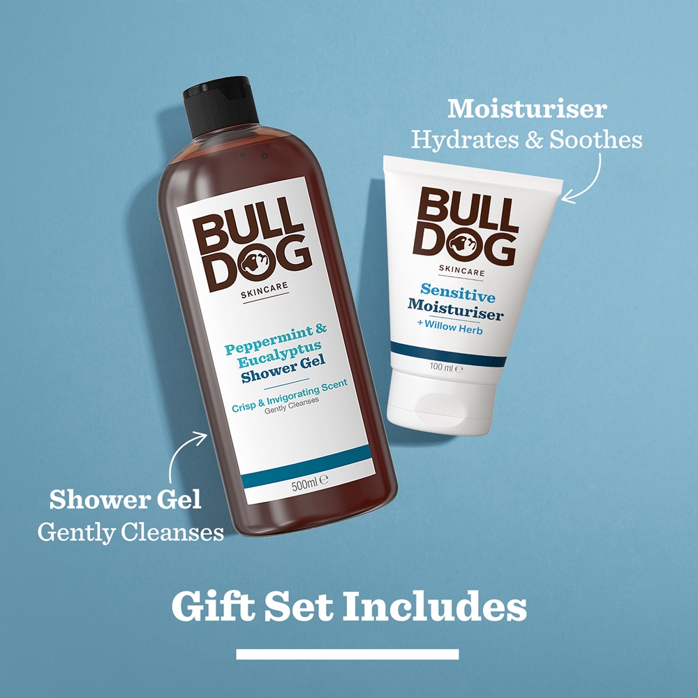 Bulldog Peppermint & Eucalyptus Set Gift Set for men | notino.ie