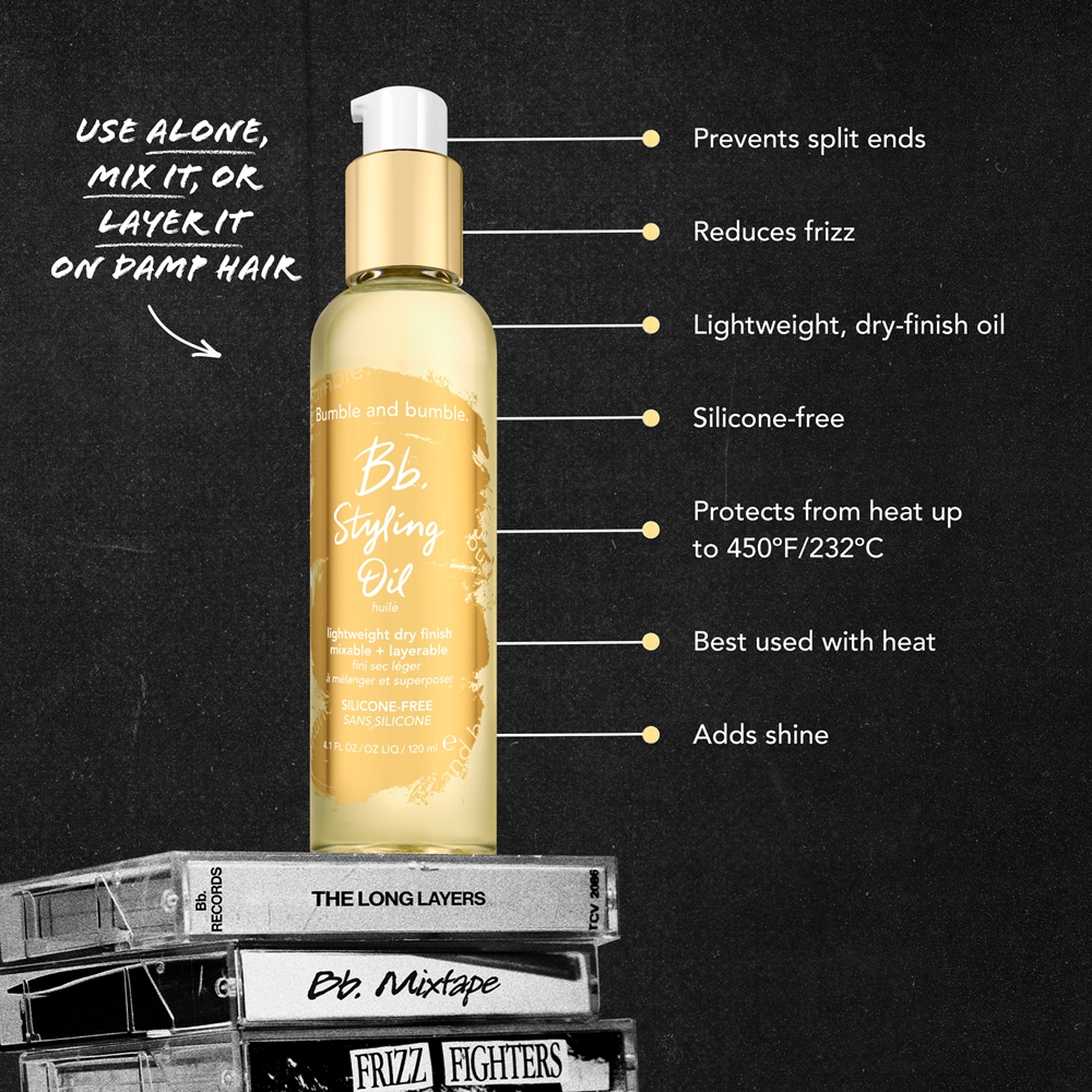 Bumble and bumble Bb. Styling Oil óleo capilar para styling liso e ...