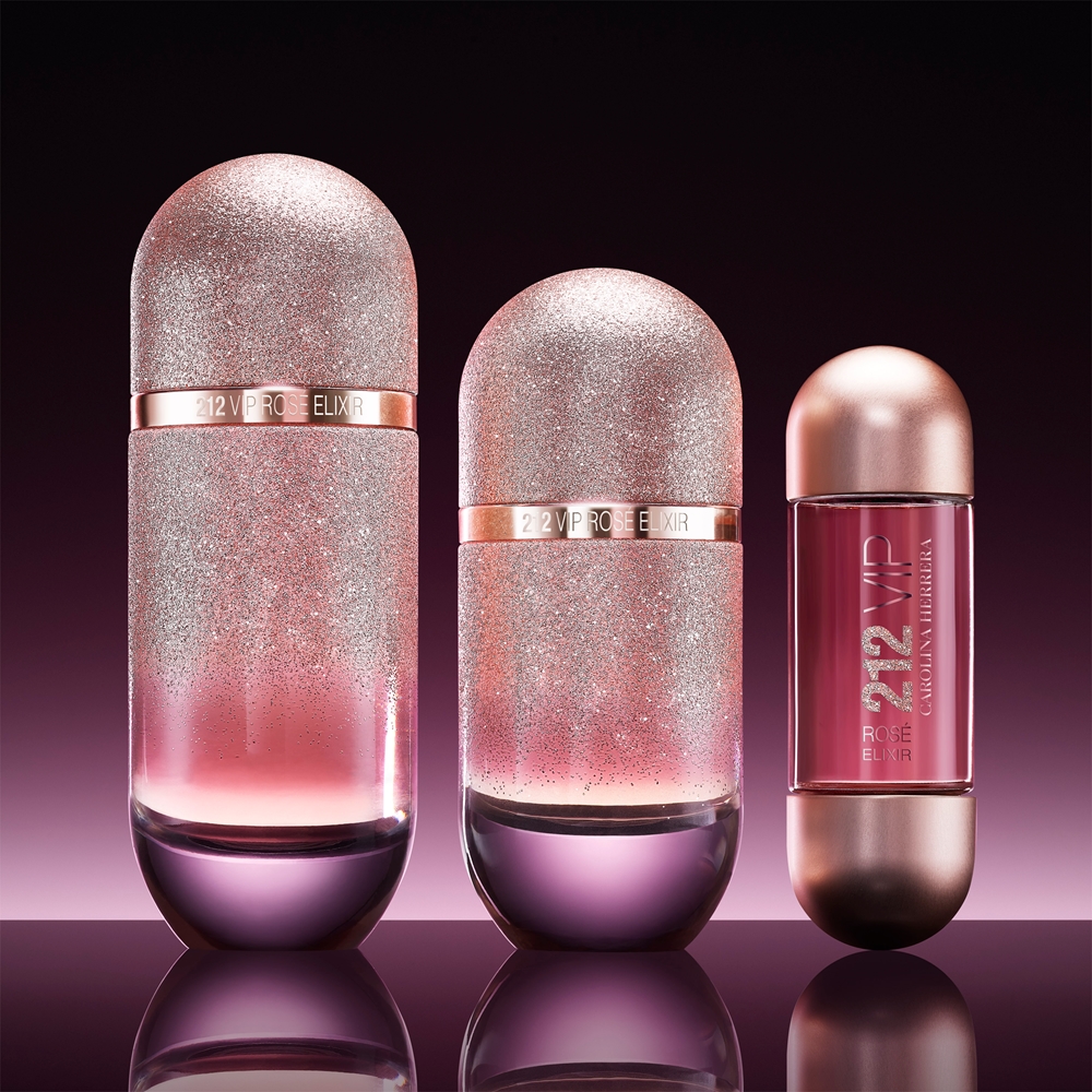 CAROLINA HERRERA 212 VIP Rosé Elixir Eau de Parfum para mulheres ...