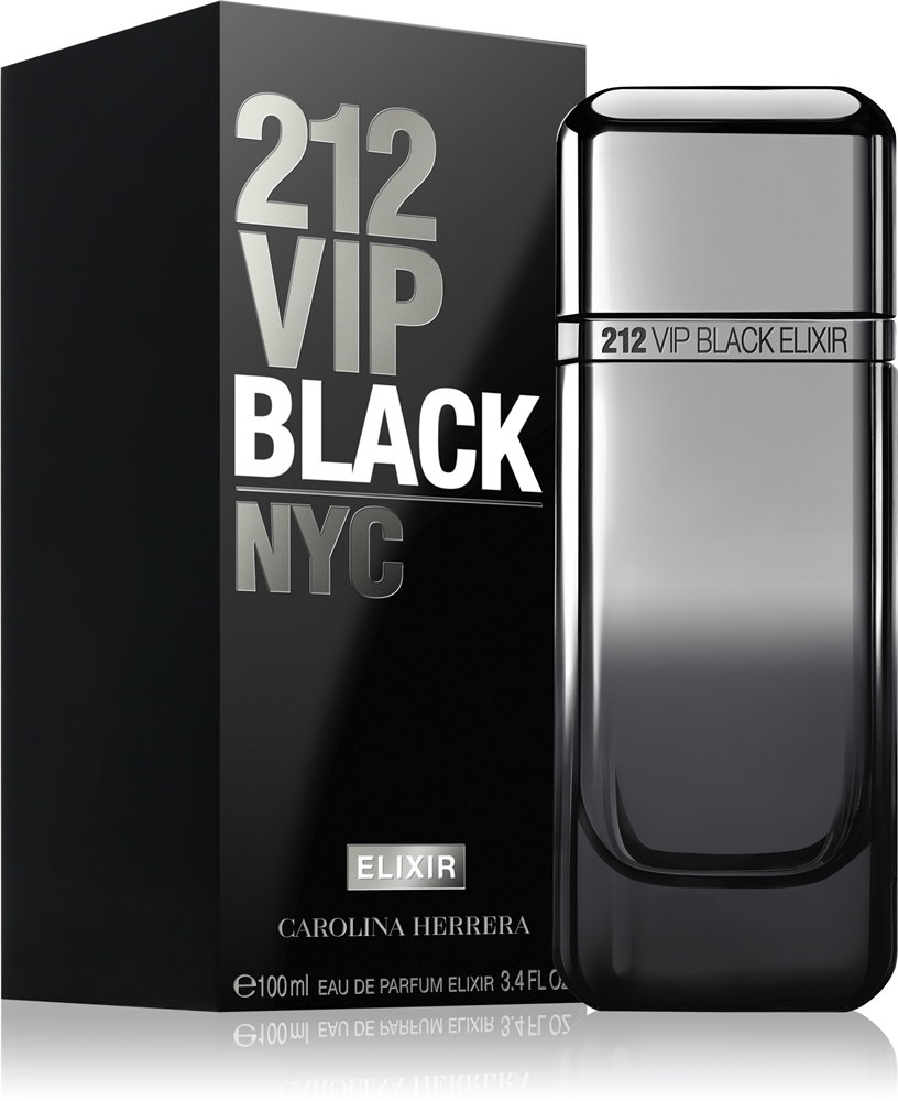 CAROLINA HERRERA 212 VIP Black Elixir Eau de Parfum for men | notino.ie