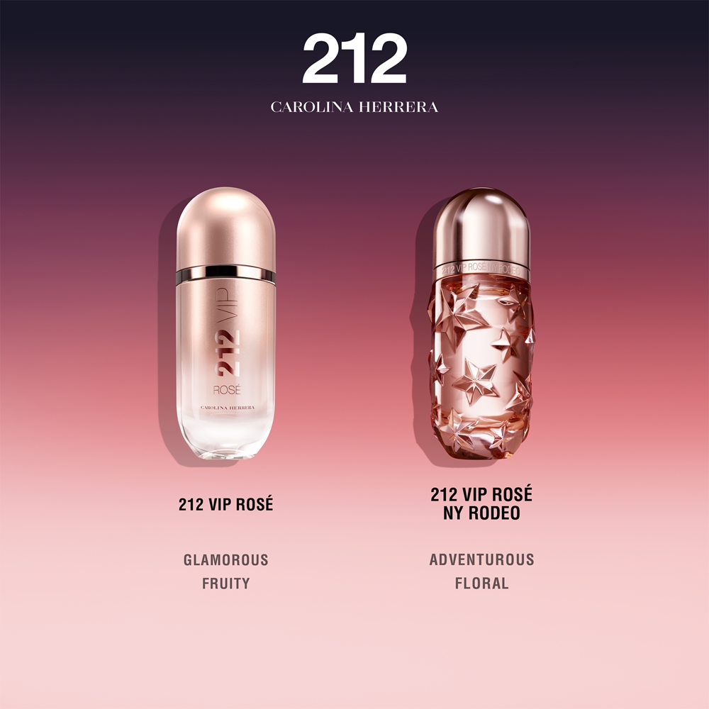 CAROLINA HERRERA 212 VIP Rosé NY Rodeo Eau de Parfum para mulheres ...